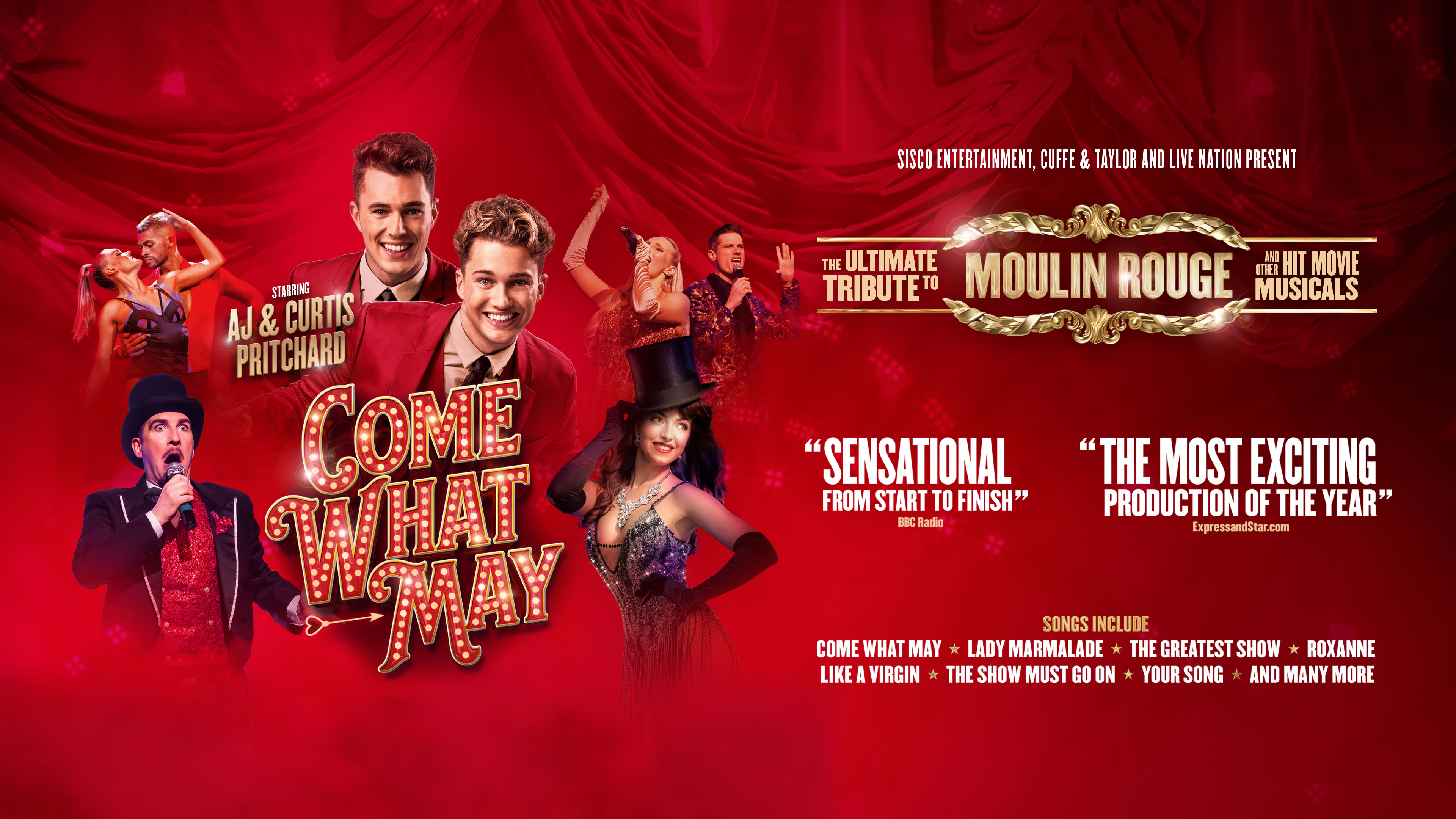Come What May Tickets | Theatre Royal Brighton in Brighton | ATG Tickets